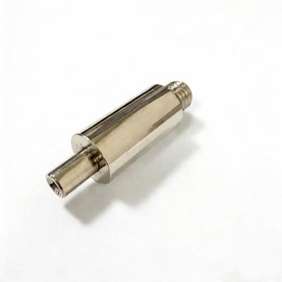 China Chrome Plated Brass Lighting Connector M10x1 Thread 15mm x 49mm for sale