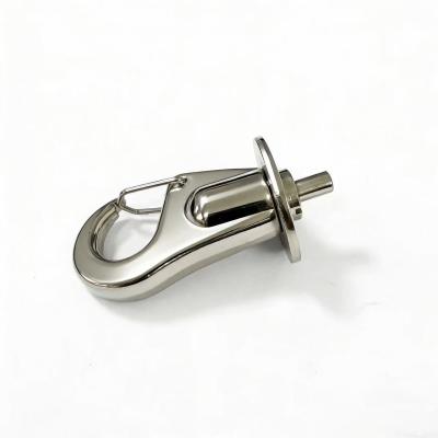 China Solid Brass Hook 22x45mm Chrome Plated for Lighting Fixture Suspension for sale