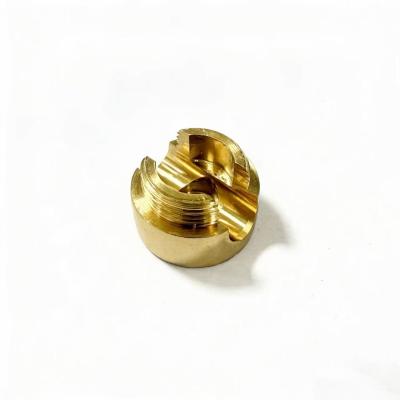 China M16x1 Raw Brass Lighting Accessory 20mm OD 13mm Length for Fixture Connection for sale