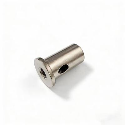 China Chrome Plated Brass Lighting Connector M10x1 Thread 16mm x 26mm Corrosion Resistant Fixture Accessory for sale