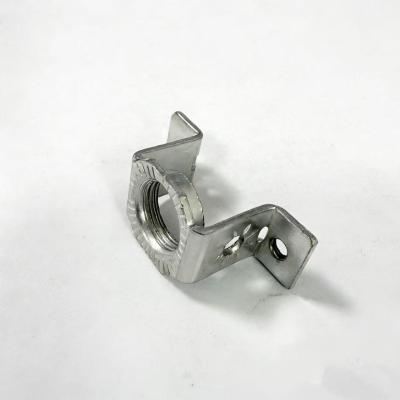 China Zinc Plated Iron Lamp Accessory 31mm OD Lighting Fixture Hardware Connector for sale