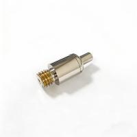 China Chrome Plated Brass Lighting Connector M8x1 Thread 11x30mm for Fixture Assembly for sale