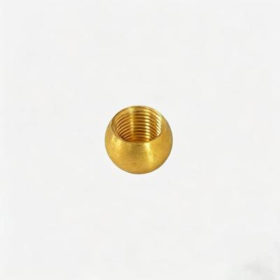 China Raw Brass Ball Joint 14mm M10x1 Corrosion Resistant Connector for Lighting Hardware for sale