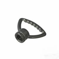 China Zinc Alloy Connector 40x33mm M10x1 Thread for Lighting Fixture Hardware for sale