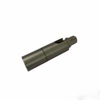 China Matt Nickel Brass Connector 13x52mm M9x1 Thread for Lighting Fixtures for sale