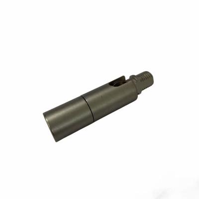 China Matt Nickel Brass Connector 13x52mm M9x1 Thread for Lighting Fixtures for sale
