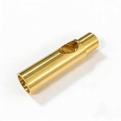 China Raw Brass Lighting Connector M10x1 Thread 16mm x 60mm Corrosion Resistant for sale