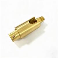 China Raw Brass Accessory 20x63mm M10x1 Thread for Lighting Fixtures for sale
