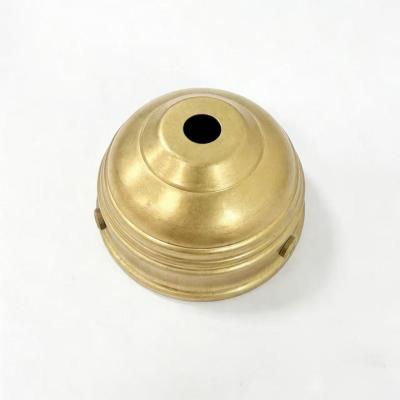 China Solid Brass Cap D71x41 for Lighting Fixtures Raw Unfinished Corrosion Resistant for sale