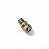 China Nickel Matt Brass Lighting Accessory M10x1 Thread 13mm OD 23mm Length for sale