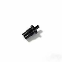 China 12x22mm M10x1 Black Brass Lighting Fixture Connector Corrosion Resistant Accessories for sale