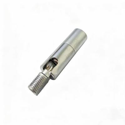 China Brass Lighting Accessory M10x1 Thread Nickel Matt Finish 13x54mm for Fixtures for sale