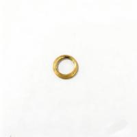 China Solid Brass Ring 13mm OD x 2mm Length for Lighting Fixtures Corrosion Resistant Connector for sale