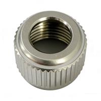 China Nickel Matt Brass Accessory M11X1 Thread 13mm OD x 10mm Length for Lighting Fixtures for sale