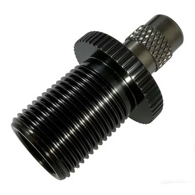 China Black Brass Lighting Connector M13x1 Thread 19x32mm Corrosion Resistant Fixture Part for sale