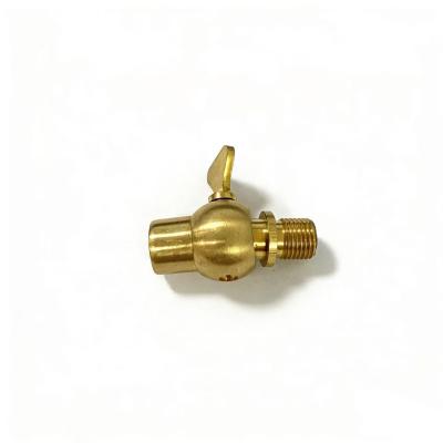 China Solid Brass Lighting Fixture Connector 37mm x 32mm Raw Unplated Hardware Accessory for sale
