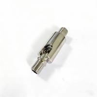 China Chrome Plated Brass Lighting Connector M8x1 Thread 13x44mm for Pendant Lights for sale