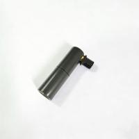 China Black Brass Threaded Tube 13mm OD x 57mm M8x1 Double Ended Male Threads for Lighting for sale