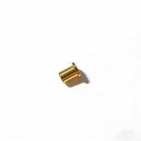 China Raw Brass Accessory 11mm x 12mm M5x1 Thread for Lamp Connection Lighting Fixtures for sale