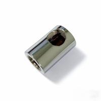 China Brass Lighting Connector M10x1 Thread Chrome Plated 16mm x 24mm for Pendant Lamps for sale