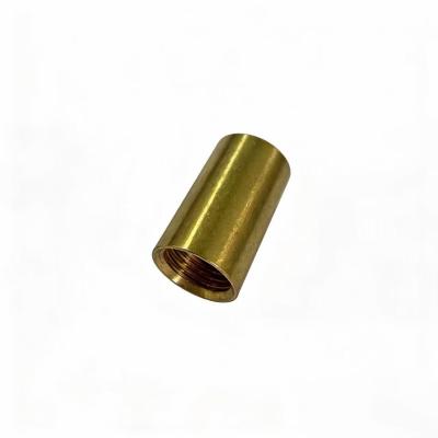China Brass Connector 12mm x 20mm M10x1 Thread Raw Finish for Lighting Fixtures for sale