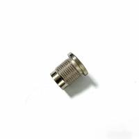 China 16x16mm M13x1 Chrome Plated Brass Lamp Holder Connector for Lighting Fixtures for sale