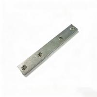 China 14mm x 100mm Raw Zinc Plated Iron Round Bar for Lighting Fixtures Industrial Hardware for sale