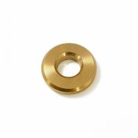 China Cylindrical Solid Brass Plate Spacer 14x3 Raw Brass Lamp Components for sale