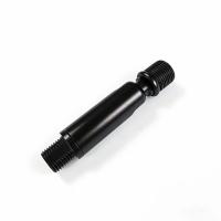 China Brass Connector M10x1 Thread 13x64mm Black Finish for Lighting Fixtures for sale