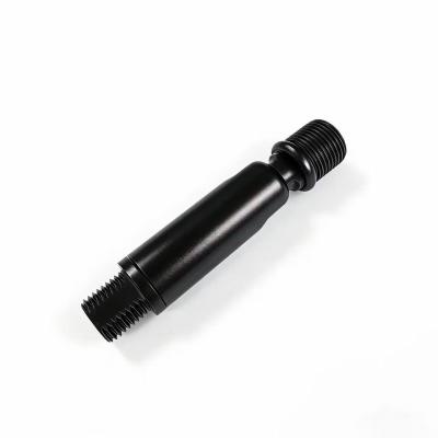 China Brass Connector M10x1 Thread 13x64mm Black Finish for Lighting Fixtures for sale
