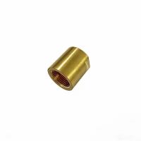 China 17x17mm M13x1 Raw Brass Lighting Connector for Secure Lamp Holder Mounting for sale