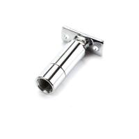 China Brass Lighting Fixture Joint Connector 13mm OD 44mm Length M10x1 Thread with Link for sale
