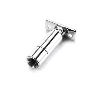 China Brass Lighting Fixture Joint Connector 13mm OD 44mm Length M10x1 Thread with Link for sale
