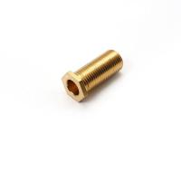 China Brass Hex T Nipple M10x1 25mm SW12 T-Joint Connector for Lighting Fixtures for sale