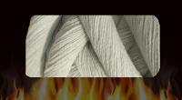 China 1260 Ceramic Fiber Twisted Rope for sale