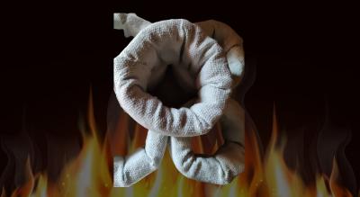 China Ceramic Fiber Sewn Sleeve for sale