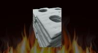China Ceramic Fiber Fire Pad for sale