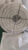 China 1260 Ceramic Fiber Round Rope with glass fiber &  Stainless Steel Wire Mesh Reinforced Ceramci Fiber Rope for sale