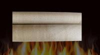 China Vermiculite Coated Fiberglass Cloth for sale