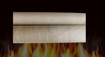 China Vermiculite Coated Fiberglass Cloth for sale