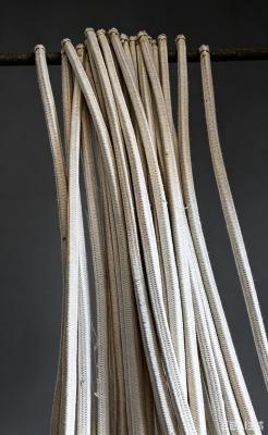 China Stainless Steel wire Reinforced Ceramic Fiber Rope custom products for sale