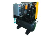 China Electric AC Power 15hp Combined Screw Air Compressor Moveable for sale