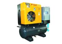 China 15hp Rotary Screw Air Compressor With Dryer  Tank Filters 7 Bar - 13 Bar for sale