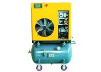 China High  Efficienc Package Screw Air Compressor 7.5hp  Move Flexibly for sale