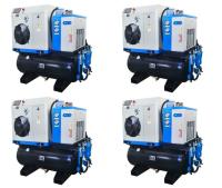 China All - in - one  7.5hp Twin Screw Compressor With Dryer Tank and Filters for sale