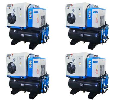 China All - in - one  7.5hp Twin Screw Compressor With Dryer Tank and Filters for sale