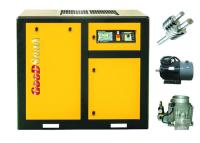 China 45kw 60hp Rotary Screw Compressor / Oil Free Screw Air Compressor for sale
