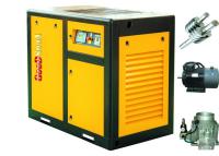 China 22kw 30hp Two Stage Air Compressor  Less Leakage Screw Compressor Machine for sale