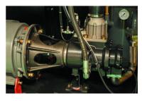 China 45kw 60hp Rotary Screw Compressor / Oil Free Screw Air Compressor for sale
