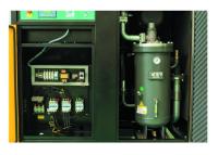 China 55kw 75hp Electric Rotary Screw Compressor Air Cooling Direct Drive for sale
